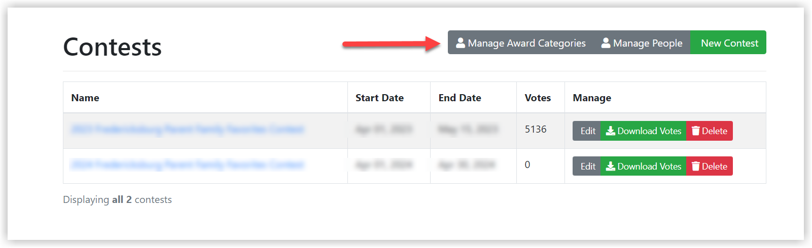 How to run a Best-of/Readers Choice Awards (RCA) contest