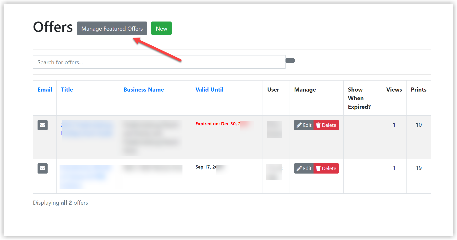 How to Feature Offers on your Publisher website