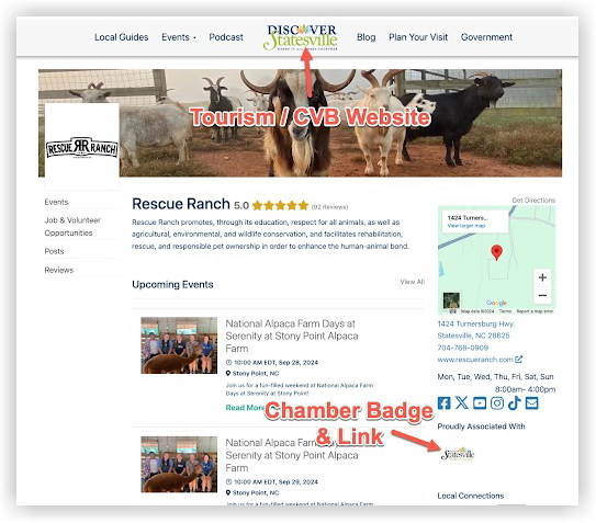 How to Add Badges to Promote Your Local Connections